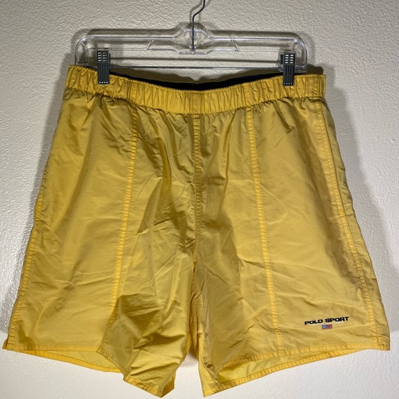 Ralph Lauren | Shorts | Ralph Lauren Polo Sport Mens Yellow And Blue ...